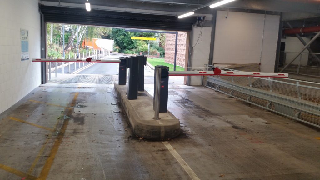 Birmingham Uni barrier