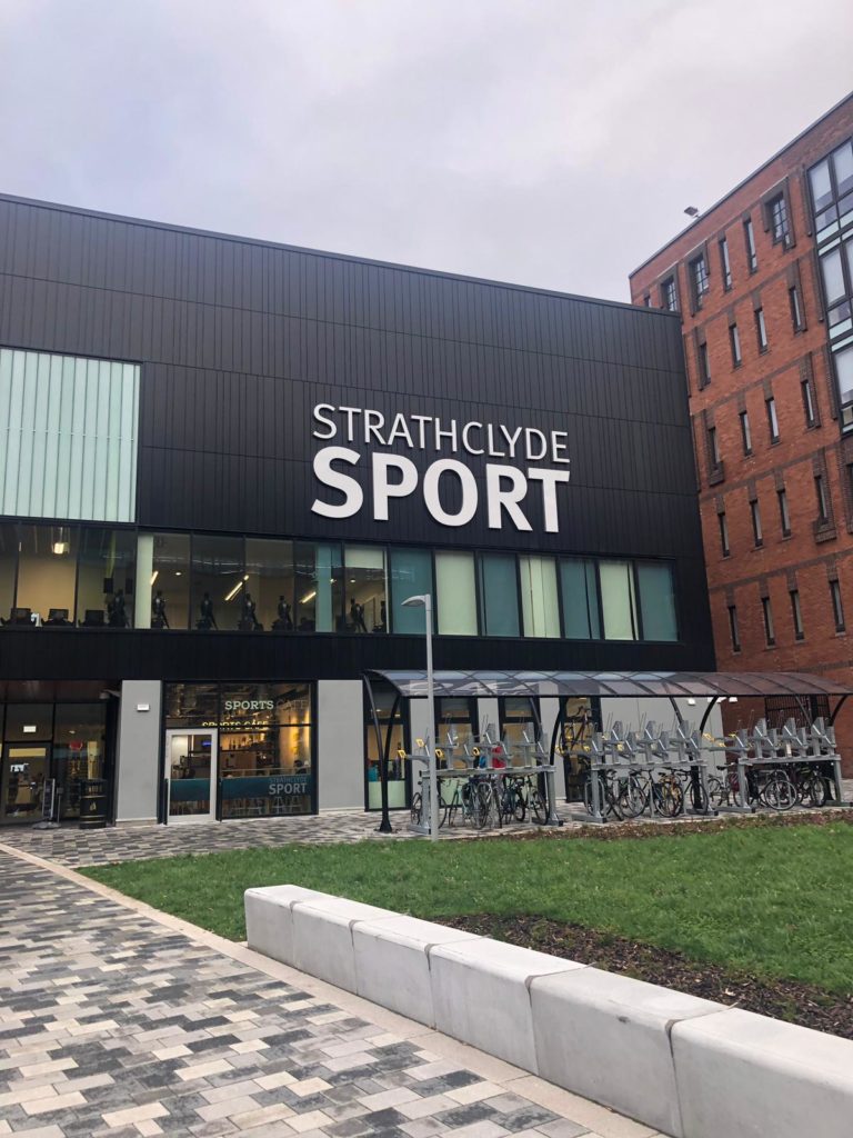 The University of Strathclyde's new sports centre- Fastlane Glassgate ...